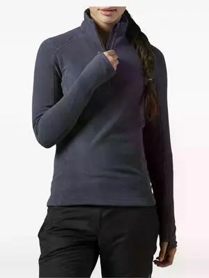 REEBOK Quarter-zip Fleece Sweatshirt - Blue