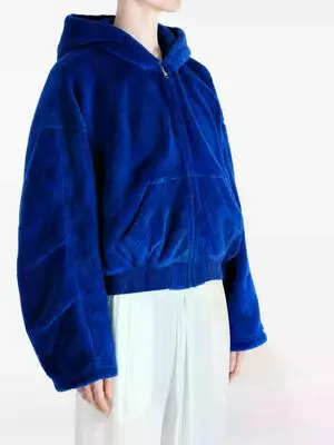 MAISON MARGIELA Fleece Zip-up Hoodie