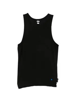 POST ARCHIVE FACTION Bead-embellished Drawstring Vest