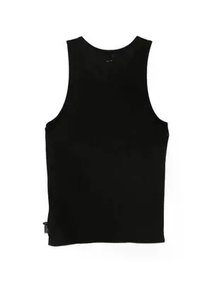 POST ARCHIVE FACTION Bead-embellished Drawstring Vest