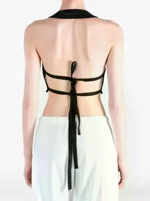 MAISON MARGIELA Halterneck Backless Waistcoat