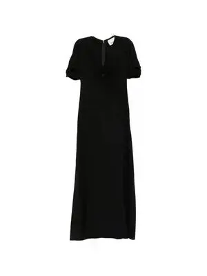 Isabel Marant Étoile Cut-out Puff-sleeve Dress