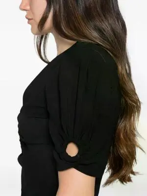 Isabel Marant Étoile Cut-out Puff-sleeve Maxi Dress