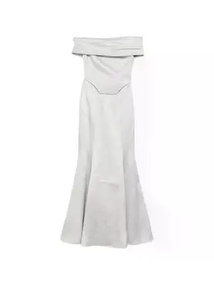 Solace London Alta Maxi Dress - Silver