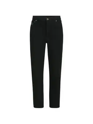 Brunello Cucinelli Dark Cotton Five-pocket Jeans - Blue