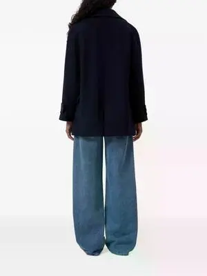 Closed Caban Double-breasted Jacket