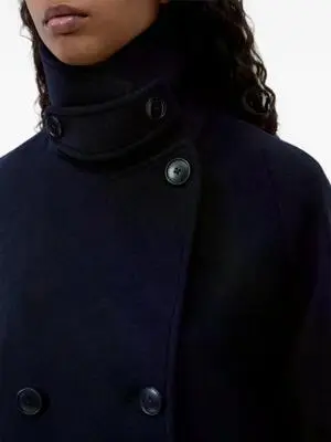 Closed Caban Double-breasted Jacket