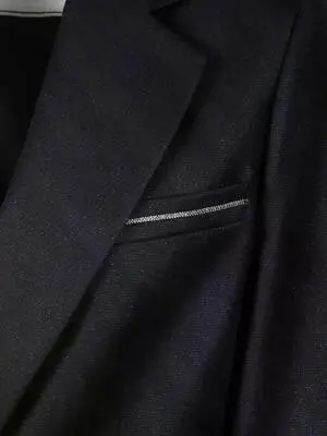 Peserico Embellished Single-breasted Blazer