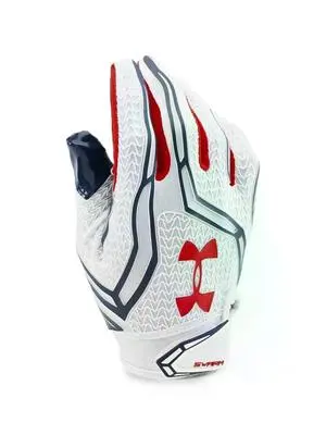 Under Armour Swarm Ii Pipeline State Park Football Gloves - White