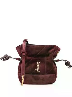 Saint Laurent Cassandre Quilted Cross Body Bag - Red