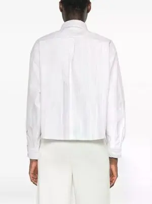 A.p.c. Striped Cotton Shirt - White