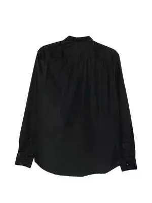 COSTUMEIN Long-sleeve Button-down Shirt - Black