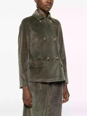 KILTIE Double-breasted Corduroy Blazer