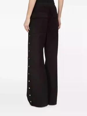 Rick Owens Wide Leg Press-stud Trousers