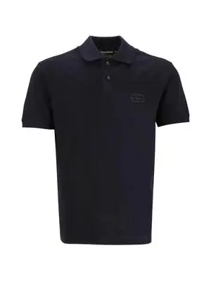 Emporio Armani Embroidered Polos For Men