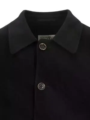 MAISON MARGIELA Double-faced Wool Coat With Shirt Collar