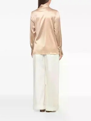 Peserico Satin-finish Long-sleeve Shirt