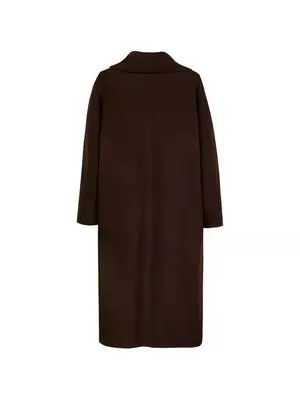 LUISA CERANO Double-face Coat With Scarf Detail