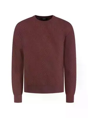 Brioni Crew-neck Long-sleeve Sweater - Red