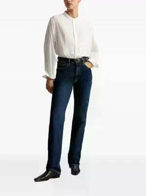 Polo Ralph Lauren Bib-front Band-collar Shirt