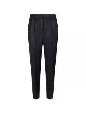 Peserico Bead-embellished Elasticated-waist Trousers