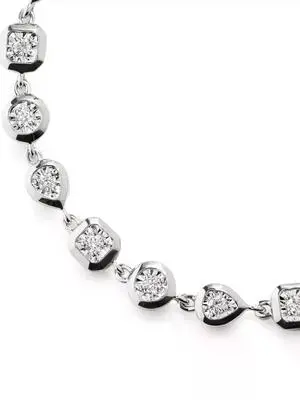 Monica Vinader Bezel-set Diamond Bracelet