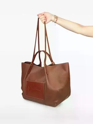 LANVIN Catch Tote Bag - Brown