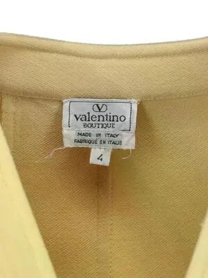 Valentino Garavani V-neck Patch-pockets Coat
