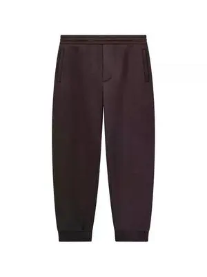 Emporio Armani Logo-plaque Track Pants - Brown