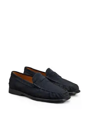 TOD'S Loafers In Suede - Blue