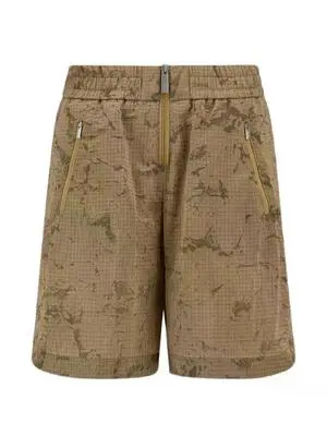 Herno Jacquard Elasticated Shorts - Neutrals
