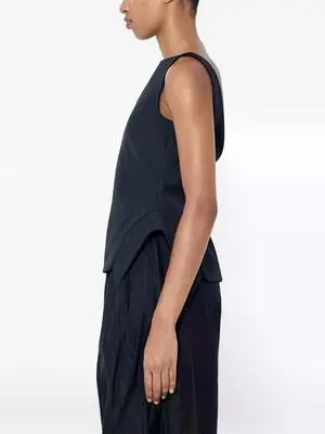RÓHE Sleeveless Side-panel Top