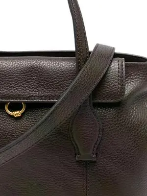 GIANNI CHIARINI Vicky Grained Leather Tote Bag - Brown