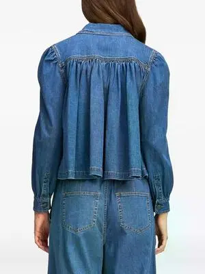 Cinq À Sept Lyla Denim Jacket - Blue