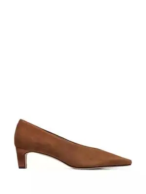 Bernardo Chiara Square-toe Pumps - Brown