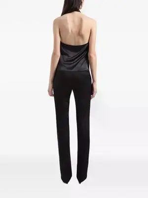 Nina Ricci Halterneck Draped Sleeveless Top