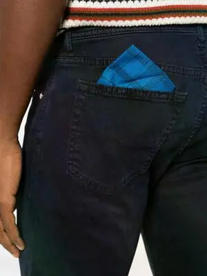 Jacob Cohen Logo-patch Five-pocket Trousers
