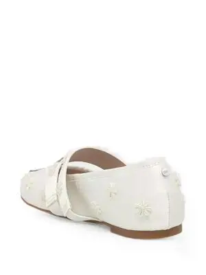 BUFFALO Lace-up Ballet Flats