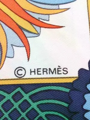 Hermès 2010s Carre 90 Decoupages Scarf