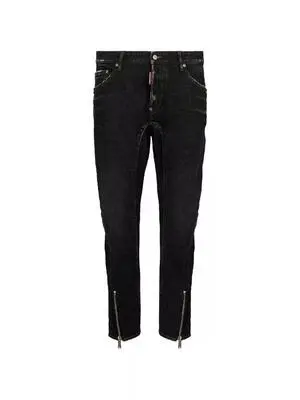 Dsquared2 Zip-detail Biker Jeans