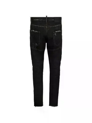 Dsquared2 Zip-detail Biker Jeans
