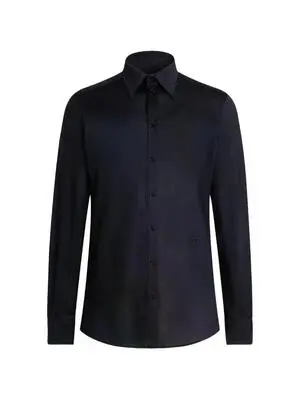 Dolce & Gabbana Martini Silk Jersey Shirt - Black