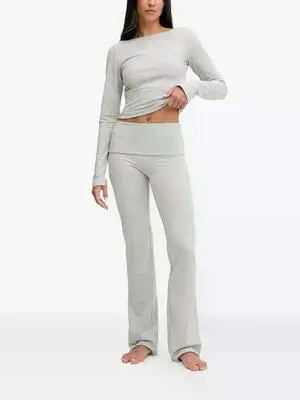 CASALL Logo-embroidered Flared Track Pants