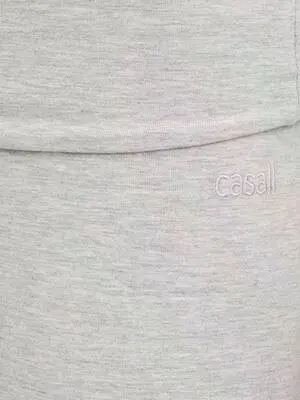 CASALL Logo-embroidered Flared Track Pants