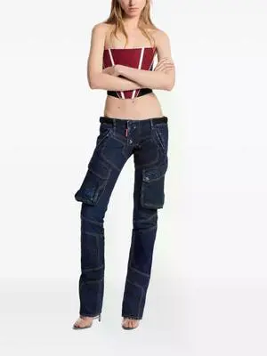 Dsquared2 Dark Denim Cargo Jeans