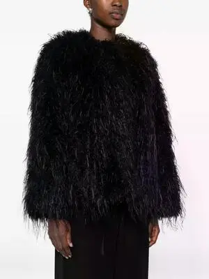FORTE_FORTE Feather-embellished Jacket