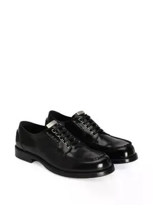 Dolce & Gabbana Calfskin Derby Shoes - Black