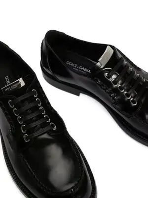 Dolce & Gabbana Calfskin Derby Shoes