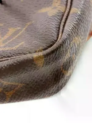 LOUIS VUITTON Monogram Pochette Accessoires Shoulder Bag - Brown