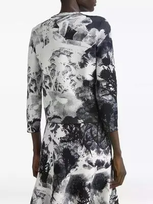 Alexander McQueen Floral-print Cardigan